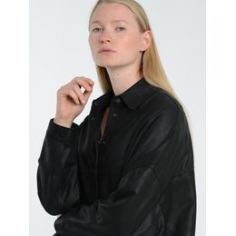 Jagger & Evans JAGGER & EVANS Damen Blouson "42021277", schwarz, Gr. M, Obermaterial: 100% Ziegenleder, Jacken
