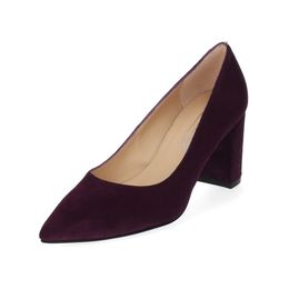Peter Kaiser Damen Pumps "Peter Kaiser Pumps Veloursleder", Gr. 36violett, Veloursleder, Schuhe