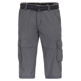 Casamoda Herren 3/4-Hose "Casamoda 3/4 - Bermuda uni", blau, Gr. 32, 100% Baumwolle, Hosen