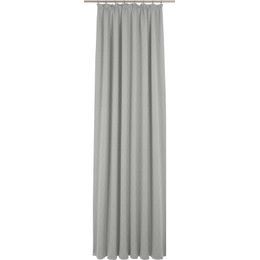 Vorhang Adam, B:145cm H:145cm, grau, Jacquard, Baumwolle (Bio-Baumwolle), Wohnzimmer, Gardinen, "Indian Cortezada Light", aus 100% Bio-Baumwolle