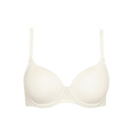 LISCA Damen Schalen-BH "Schalen BH Ines", Gr. 95, beige, Stoff, Obermaterial: 95% Baumwolle CO. 5% Elasthan EL., BHs