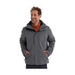 Killtec Herren Outdoorjacke "Xenios", grau, Gr. XXL, Obermaterial: 100% Polyester;Obermaterial 2: 100% Polyester;Futter: 100% Polyester, Jacken,