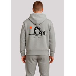 F4NT4STIC Herren Kapuzenpullover "Escape Discover the World Savannah", grau, Gr. XXL, Obermaterial: 80% Baumwolle, 20% Polyester, Pullover, Discover