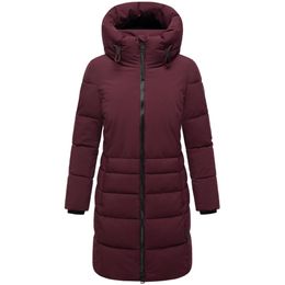 Navahoo Damen Steppmantel "Mondnebel XIV", rot, Gr. M, Obermaterial: 100% Polyester; Innenfutter: 100% Polyester; Wattierung: 100% Polyester;