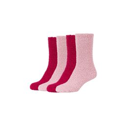 Camano Damen Socken "Socken Cosy Kuschelsocken Flauschig Warm Damen Lang", Gr. 39dusty rose mix, 98% Polyester, 2% Elasthan, uni, Socken