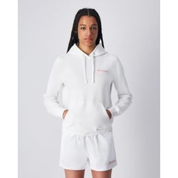 Champion Damen Kapuzensweatshirt, wei&szlig;, Gr. XS, Obermaterial: 55% Baumwolle, 45% Polyester, Sweatshirts