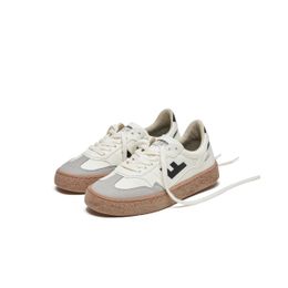 FLAMINGOS LIFE Damen Sneaker "BURELA BOLD", Gr. 40, schwarz-wei&szlig;, Textil, Schuhe