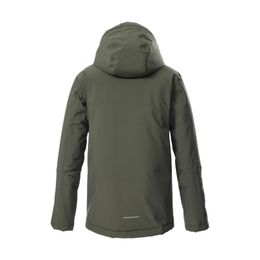 Killtec Jungen Funktionsjacke "KOW 221 BYS JCKT", gr&uuml;n, Gr. 116, Obermaterial: 100% Polyester.Futter: 100% Polyester.F&uuml;llung: 100% Polyester, Jacken,