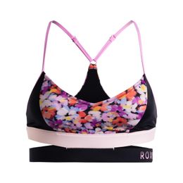 Roxy Damen Bandeau-Bikini-Top "Roxy Active", bunt, Gr. L, 78% Polyamid, 22% Elasthan, Bikini-Oberteile