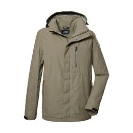 Killtec Herren Outdoorjacke "KOS 256 MN JCKT_CARLEB", gr&uuml;n, Gr. S, Obermaterial: 100% Polyester;Futter: 100% Polyester, Jacken, Wind- und