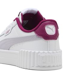Puma Damen Sneaker "Carina 3.0 Sneakers M&auml;dchen", Gr. 36wei&szlig; lila crush lila, Obermaterial: Synthetik, Textil, Kuhleder, Leder; Futter: Textil;
