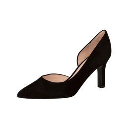 Peter Kaiser Damen High-Heel-Pumps "Peter Kaiser Pumps Veloursleder", Gr. 39, schwarz, Veloursleder, Schuhe