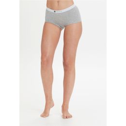 ENDURANCE ATHLECIA ATHLECIA Damen Slip "Selina", Gr. L, grau, 5% Elasthan, 95% Viskose, unifarben, Unterhosen, aus atmungsaktivem und weichem Materialmix