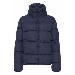 oxmo Damen Steppjacke "Steppjacke OXBodila", blau, Gr. 42, Obermaterial: 100% Nylon NY., Jacken