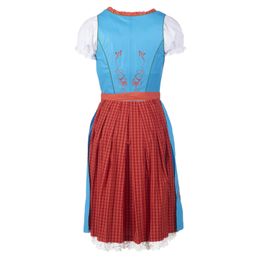 Maze Damen Dirndl "4201780", bunt, Gr. XS, oberes Obermaterial: 100% Lammleder; unteres Obermaterial: 100% Baumwolle; Futter: 100% Baumwolle, Kleider