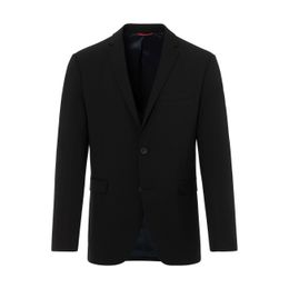 Thomas Goodwin Herren Baukastensakko "Sakko", schwarz, Gr. 46, unifarben, 80% Polyester, 20% Viskose, Sakkos, im Slim-Fit, 7842-5-20039