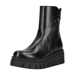 Nero Giardini Damen Stiefelette "Nero Giardini Stiefelette Leder", Gr. 38, schwarz, Leder, Schuhe