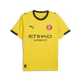 Puma Herren Trainingsshirt "Girona FC 25/26 Ausw&auml;rtstrikot Herren", gelb, Gr. XS, clean, Obermaterial: 100% Polyester. Rippe: 100% Polyester, Shirts