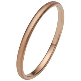Firetti Damen Trauring "Schmuck Geschenk Gold 375 Hochzeit Ehering "LIEBE"", 64, ohne Brillant, Ros&eacute;gold 375, 2mm, rosa, Ros&eacute;gold 375, Fingerringe,
