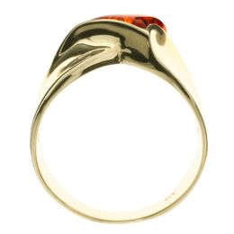 OSTSEE-SCHMUCK Damen Fingerring "OSTSEE-SCHMUCK Ring Alisca Ring Alisca", 62 (19,7), Gelbgold 333, gold, Gelbgold 333, Fingerringe