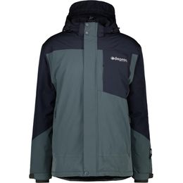 DEPROC Active Herren Winterjacke "MONTREAL MEN", blau, Gr. L, 96% Polyester; 4% Elastan, Jacken, auch in Gro&szlig;en Gr&ouml;&szlig;en erh&auml;ltlich