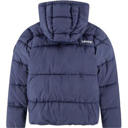LEVI'S KIDS M&auml;dchen Winterjacke, blau, Gr. 14, unifarben, Web, Obermaterial: 100% Polyester, Jacken, for GIRLS