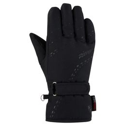 Ziener M&auml;dchen Skihandschuhe "LAMONIA-Z PR glove junior", schwarz, Gr. 4, Polyester, Handschuhe