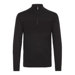 INDICODE Herren Troyer "Troyer IDErno", schwarz, Gr. XL, Obermaterial: 80% Baumwolle CO. 20% Polyamid PA., Pullover