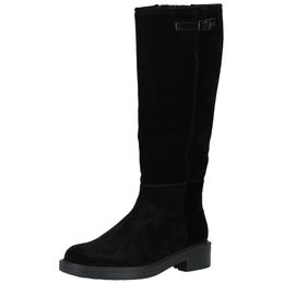 H&ouml;gl H&Ouml;GL Damen Stiefel "H&ouml;gl Stiefel Veloursleder", Gr. 38,5, schwarz, Veloursleder, Schuhe
