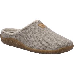 Josef Seibel Damen Hausschuh "Vinny 01, beige-kombi", Gr. 40, beige, Obermaterial: 80% Rindsleder Leather cow. 20% Textilmaterial TEXMAT., Schuhe
