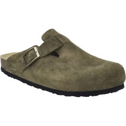 Josef Seibel Herren Clog "Josef 04, oliv", Gr. 47oliv, Obermaterial: 100% Rindsleder Leather cow., Schuhe