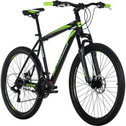 KS-Cycling KS CYCLING Mountainbike "Catappa", 50cm, 26 Zoll (66,04cm), schwarz, Fahrr&auml;der, f&uuml;r Damen und Herren, Kettenschaltung