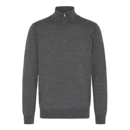 Blend Herren Troyer "Troyer BHCASSRI", grau, Gr. L, Obermaterial: 100% Polyester PES., Pullover
