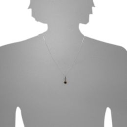 OSTSEE-SCHMUCK Damen Kette mit Anh&auml;nger "OSTSEE-SCHMUCK Kette mit Anh&auml;nger Wespe 18 mm", 45cm, Silber 925 (Sterlingsilber), L: 42, silber, Silber 925