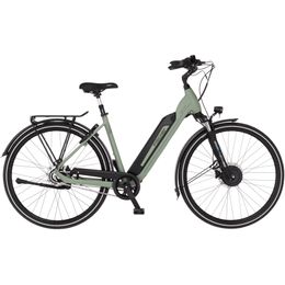 FISCHER BIKE FISCHER FAHRRAD E-Bike "CITA 2403 459", 43cm, 28 Zoll (71,12cm), grün, Elektrofahrräder