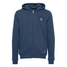 FQ1924 Herren Kapuzensweatjacke "Kapuzensweatjacke FQBirger", blau, Gr. M, Obermaterial: 80% Baumwolle CO. 20% Polyester PES., Sweatjacken