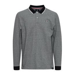 FQ1924 Herren Poloshirt "Poloshirt FQEmiljan", schwarz, Gr. L, Obermaterial: 95% Baumwolle CO. 5% Elasthan EL., Shirts