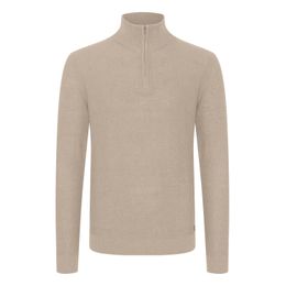 11 Project Herren Troyer "Troyer PRTillmann", beige, Gr. XXXL, Obermaterial: 50% Baumwolle CO. 50% Polyacryl PAN., Pullover