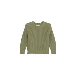 Marc O'Polo MARC O'POLO Jungen Strickpullover "aus reinem Organic Cotton"avery fern, Gr. 128, unifarben, Obermaterial: 100% Baumwolle, Pullover