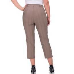 KjBRAND Damen 7/8-Hose "BEA 7/8", grau, Gr. 42, Web, Obermaterial: 47% Baumwolle, 45% Polyester, 6% Viskose, 2% Elasthan, Hosen, b&uuml;gelfrei