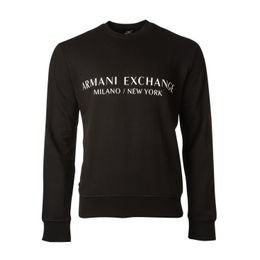 Armani Exchange Herren Sweatshirt "Sweatshirt", schwarz, Gr. XL, Obermaterial: 100% Baumwolle CO., Sweatshirts