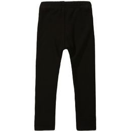 STACCATO M&auml;dchen Thermohose, schwarz, Basic, Gr. 92, unifarben, Oberstoff: 65% Polyester, 30% Baumwolle, 5% Elasthan., Hosen, Kleinkinder