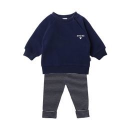 Liliput M&auml;dchen Sweatanzug "Amore", blau, Gr. 110, bedruckt, 95% Baumwolle, 5% Polyester, Sportanz&uuml;ge, bestehend aus Sweatshirt und Leggings