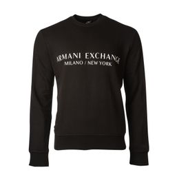Armani Exchange Herren Sweatshirt "Sweatshirt", schwarz, Gr. XL, Obermaterial: 100% Baumwolle CO., Sweatshirts