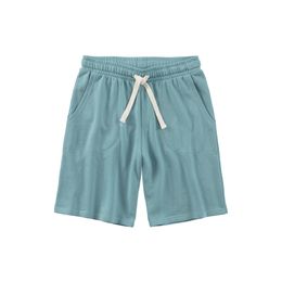 Kangaroos Herren Sweatshorts, Gr. S, gr&uuml;n, angeraute Sweatware, Obermaterial: 60% Baumwolle, 40% Polyester, unifarben, Hosen, seitliche Taschen,