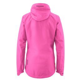Gonso Damen Fahrradjacke "SAVE JACKET ESSENTIAL W", pink, Gr. 42, 100% Polyester, Jacken, Damen Regenjacke wind- und wasserdicht, Radjacke mit Kapuze