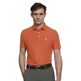 MEYER Herren T-Shirt "Tiger", orange, Gr. M, unifarben, 90% Polyamid;10% Elasthan, Shirts, aus nachhaltiger Herstellung, aus der Golf Serie