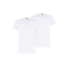 Puma Herren T-Shirt "T-Shirt 2er Pack", wei&szlig;, Gr. XL, Obermaterial: 100% Baumwolle CO., Shirts