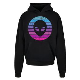 F4NT4STIC Herren Kapuzenpullover "Alien Kopf", schwarz, Gr. S, Obermaterial: 100% Baumwolle, Pullover, Premium Qualit&auml;t