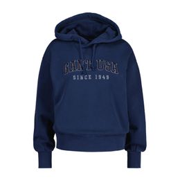Gant Damen Sweatshirt "Sweatshirt", blau, Gr. XL, Obermaterial: 100% Baumwolle CO., Sweatshirts